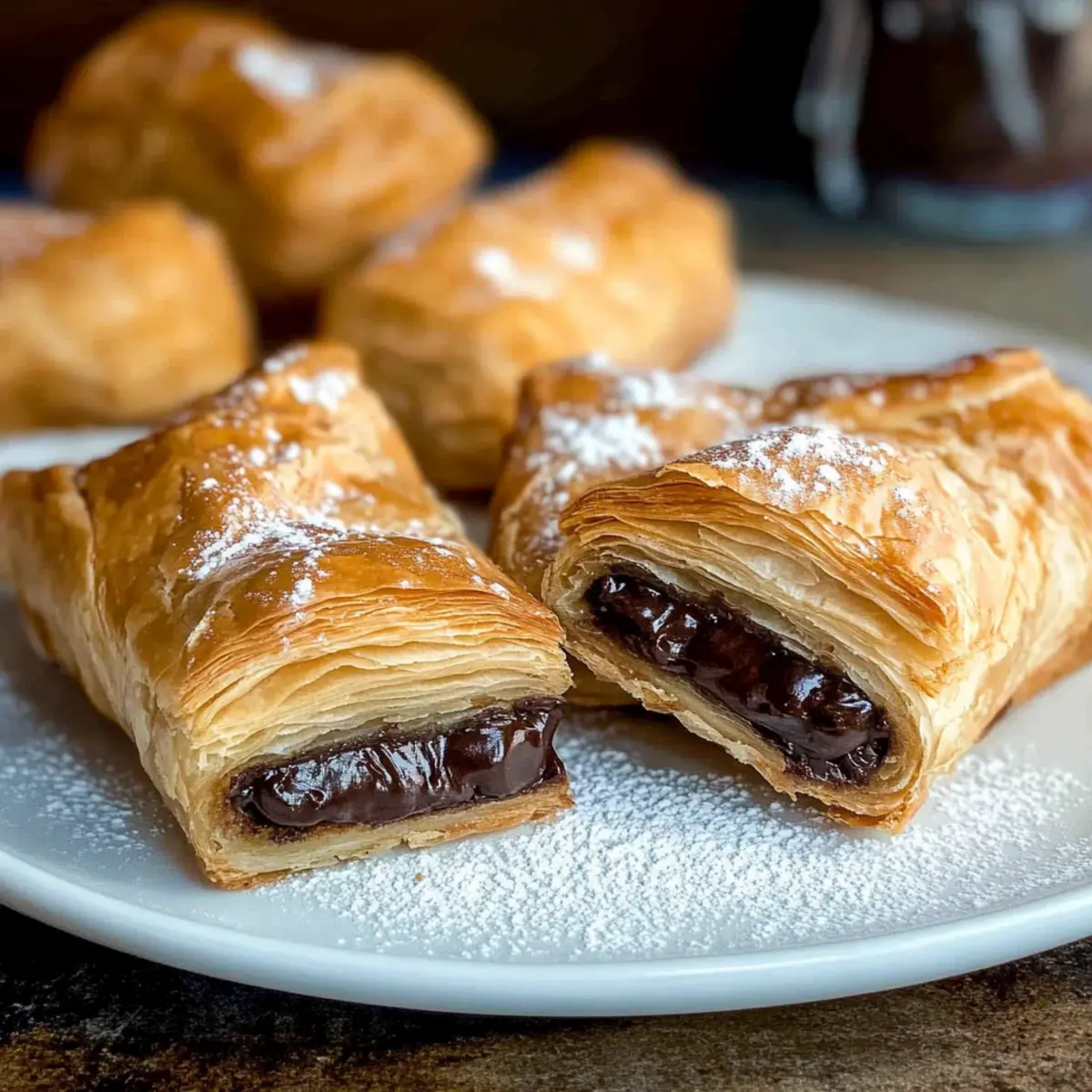Easy Chocolate Puff Pastry: Irresistibly Delicious in 25 Minutes