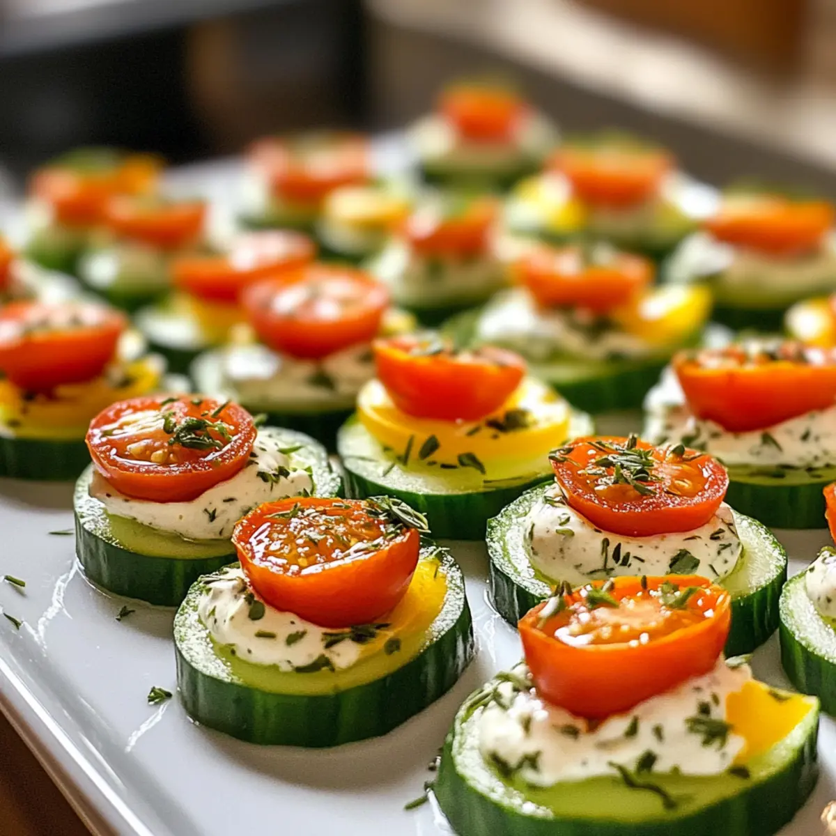 Easy Cucumber Bites: Delicious Party Appetizers to Impress