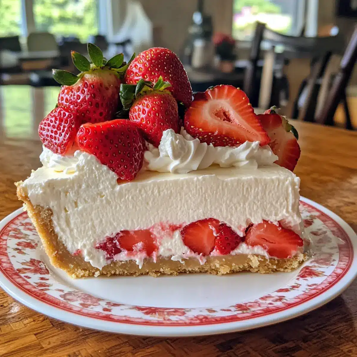 Ultimate Strawberry Shortcake Cheesecake: Deliciously Creamy Treat