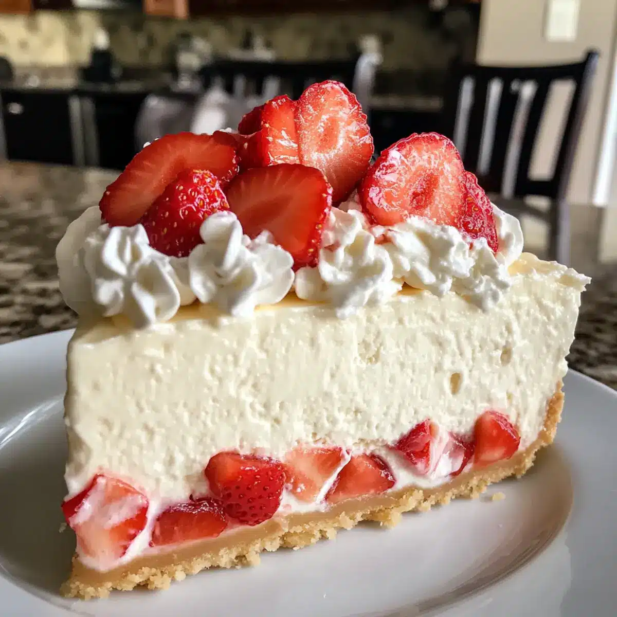 Ultimate Strawberry Shortcake Cheesecake: Deliciously Creamy Treat