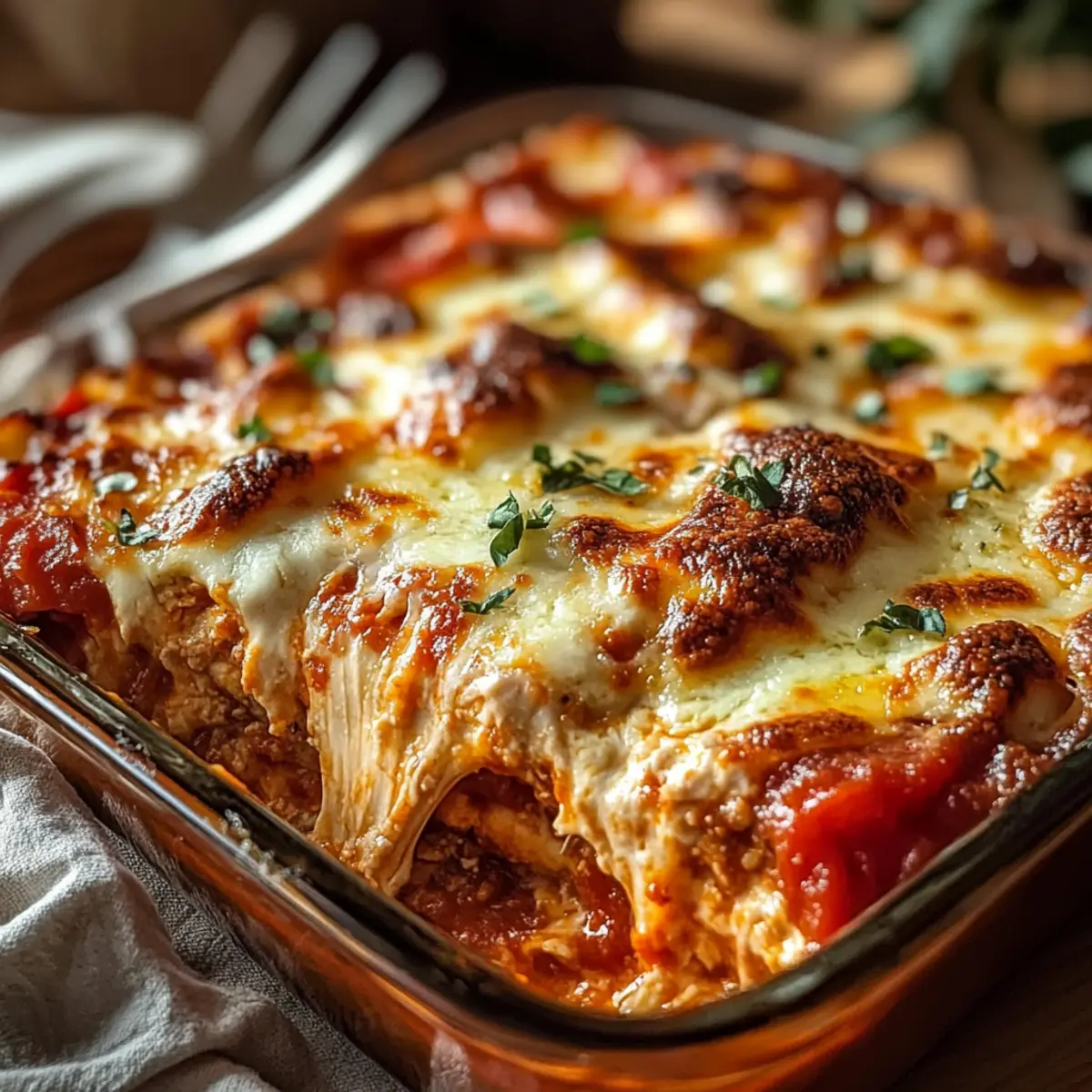 Irresistible Chicken Parmesan Casserole for Cozy Family Nights