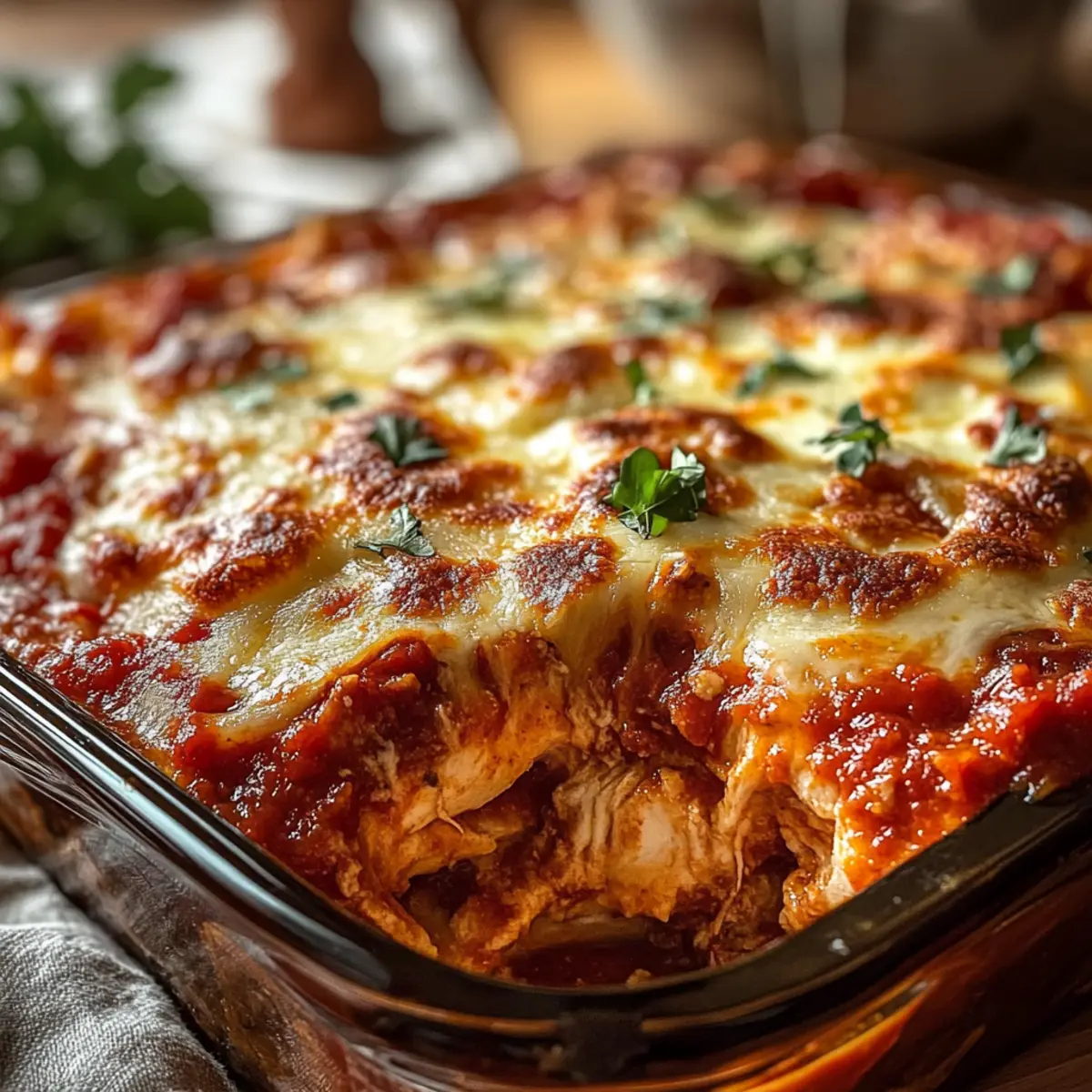 Irresistible Chicken Parmesan Casserole for Cozy Family Nights
