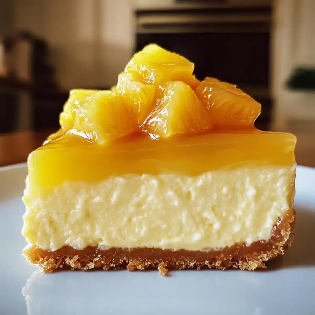 Irresistible Pineapple Upside-Down Cheesecake: A Tropical Treat