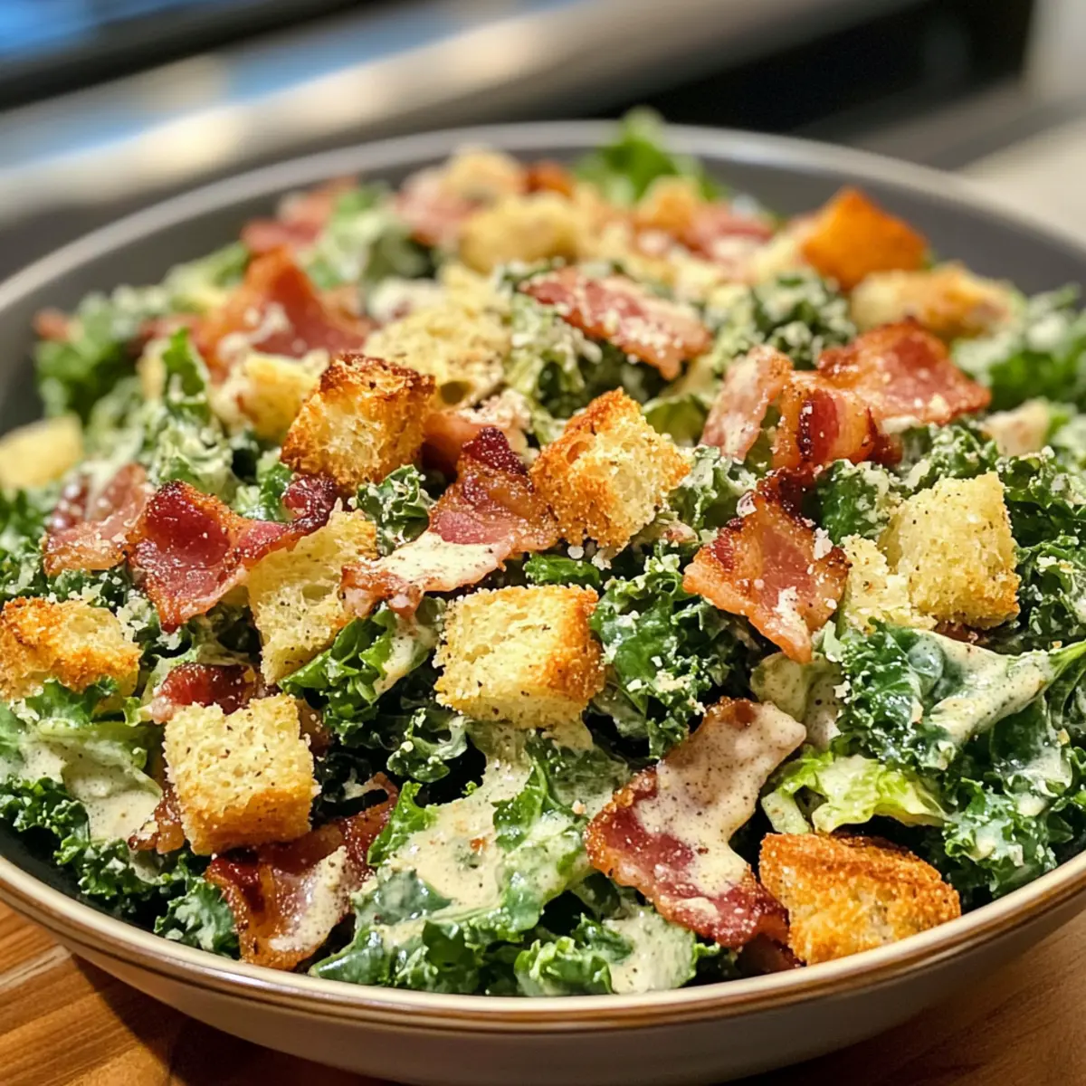 Ultimate Roasted Garlic & Kale Caesar Salad: A Delicious Holiday Twist