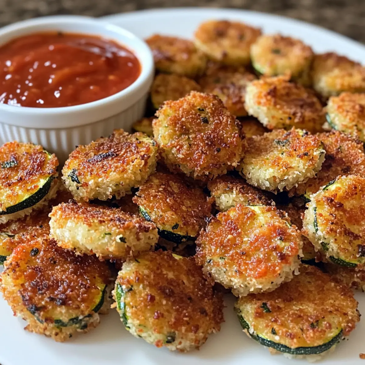 Crispy Zucchini Garlic Bites: The Ultimate Delicious Appetizer