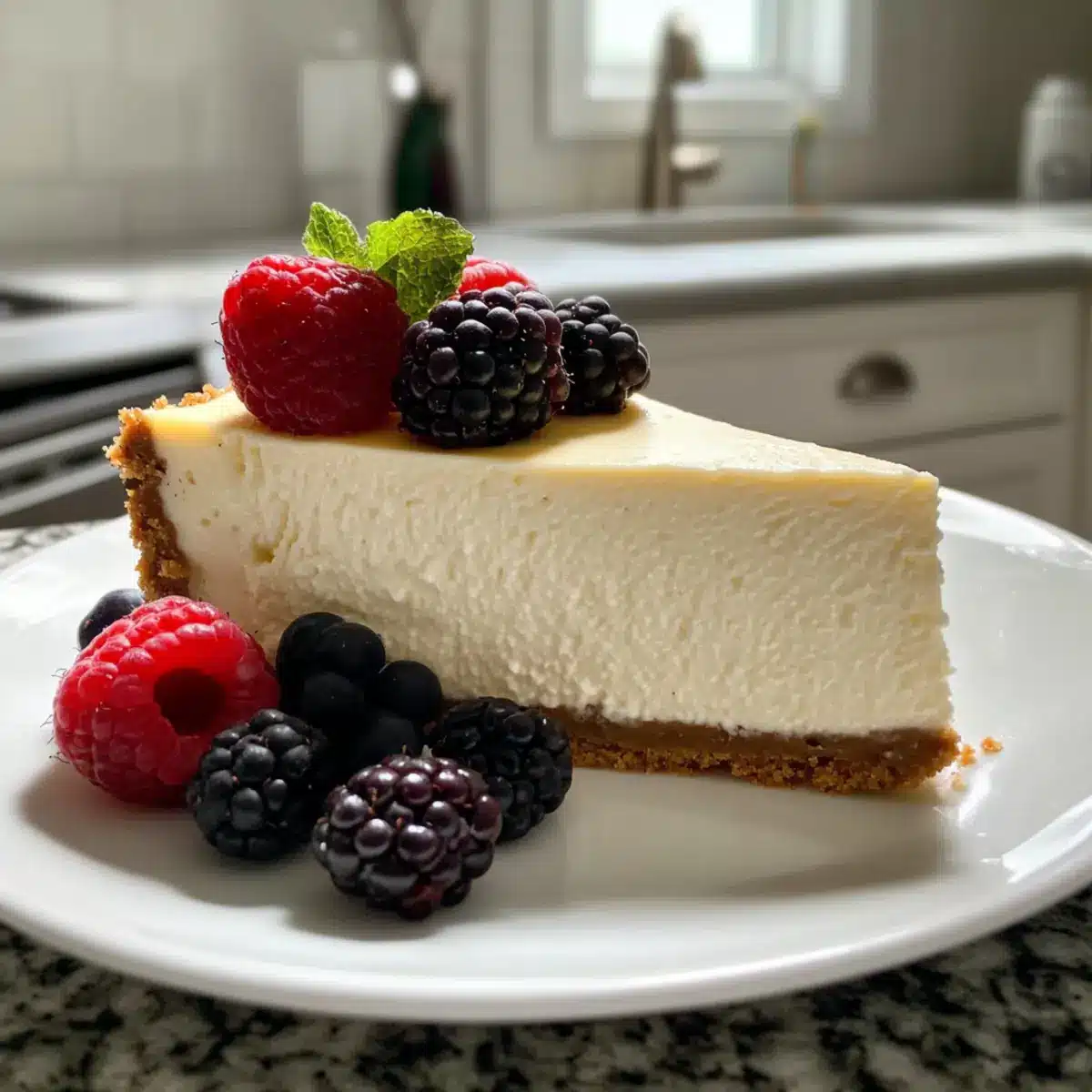Irresistible Easy Cheesecake Recipe: Creamy with No Cracks