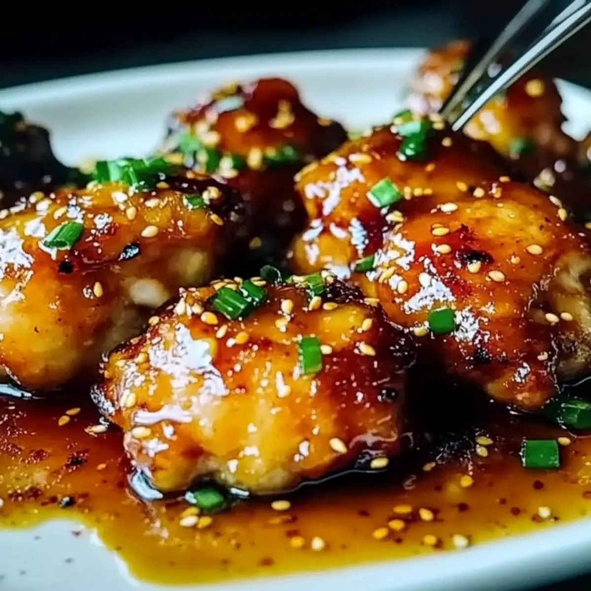 Irresistible Honey Garlic Chicken Thighs – Delicious Dinner Delight