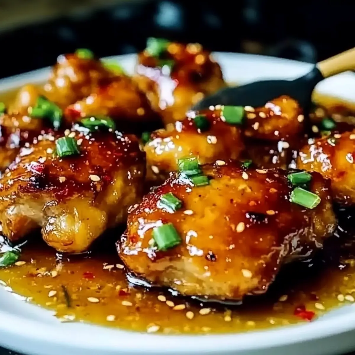 Irresistible Honey Garlic Chicken Thighs – Delicious Dinner Delight