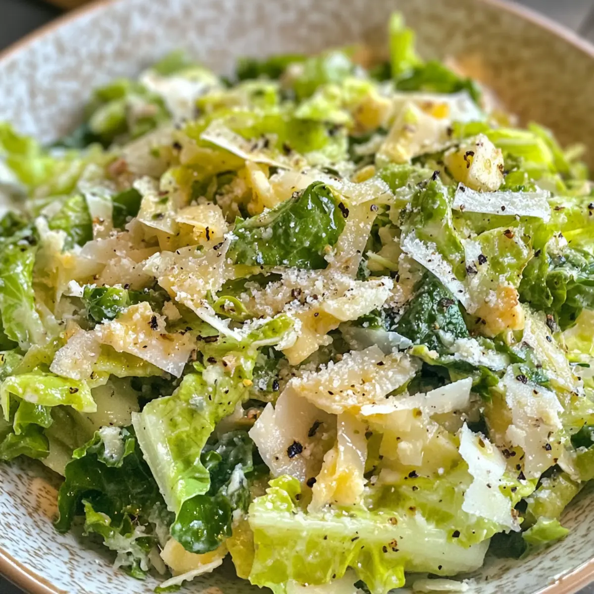 Delicious Parmesan Chopped Salad Ready in Just 5 Minutes