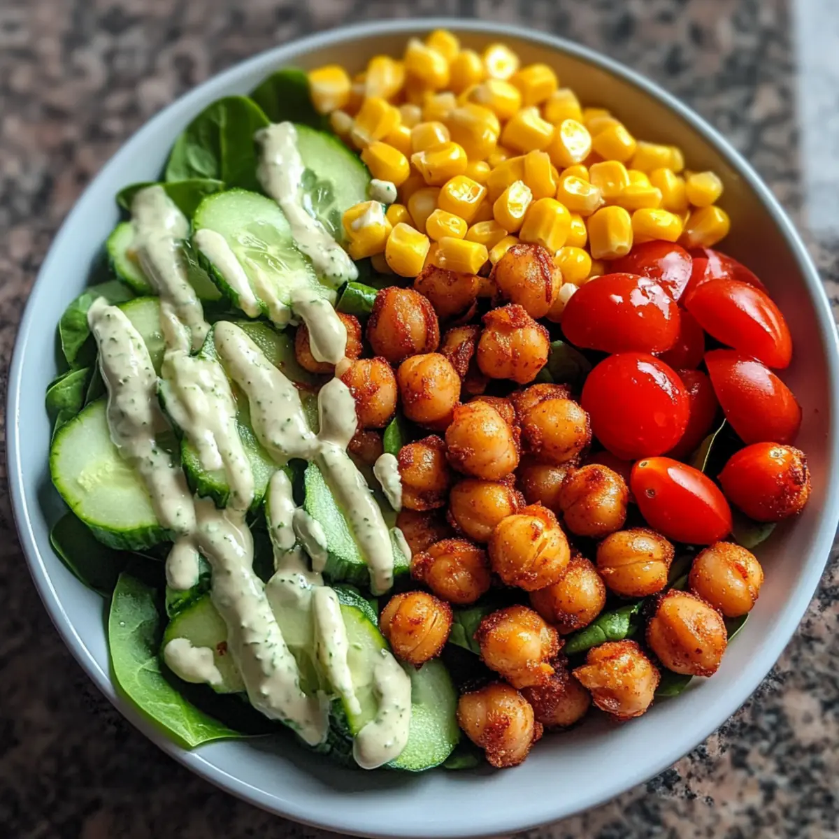 Ultimate Crispy Chili Lime Chickpea Salad That’s Deliciously Fresh