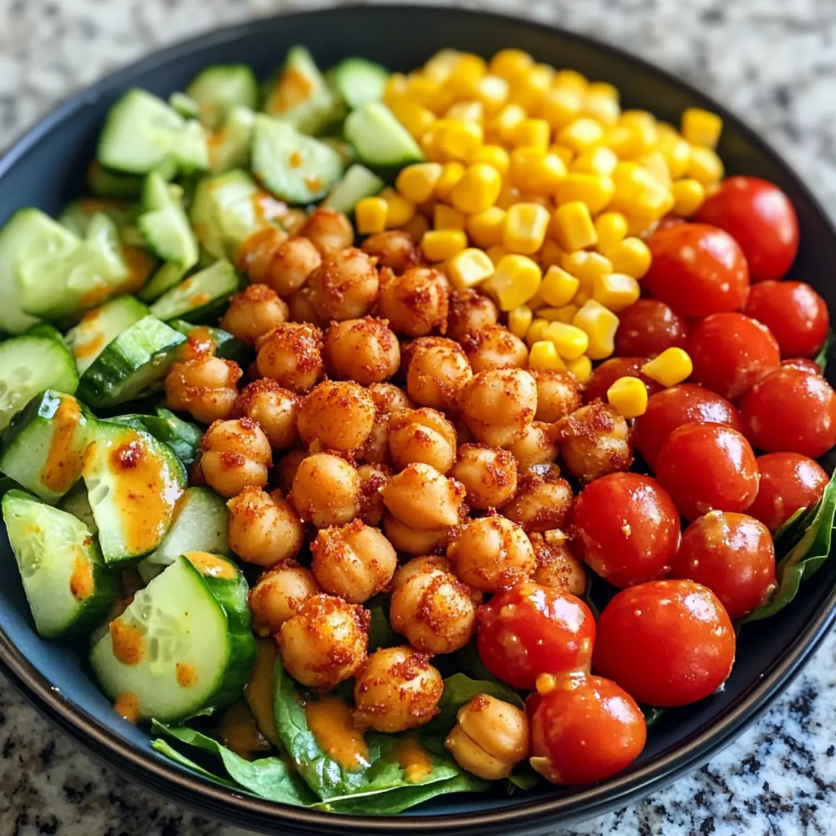 Ultimate Crispy Chili Lime Chickpea Salad That’s Deliciously Fresh