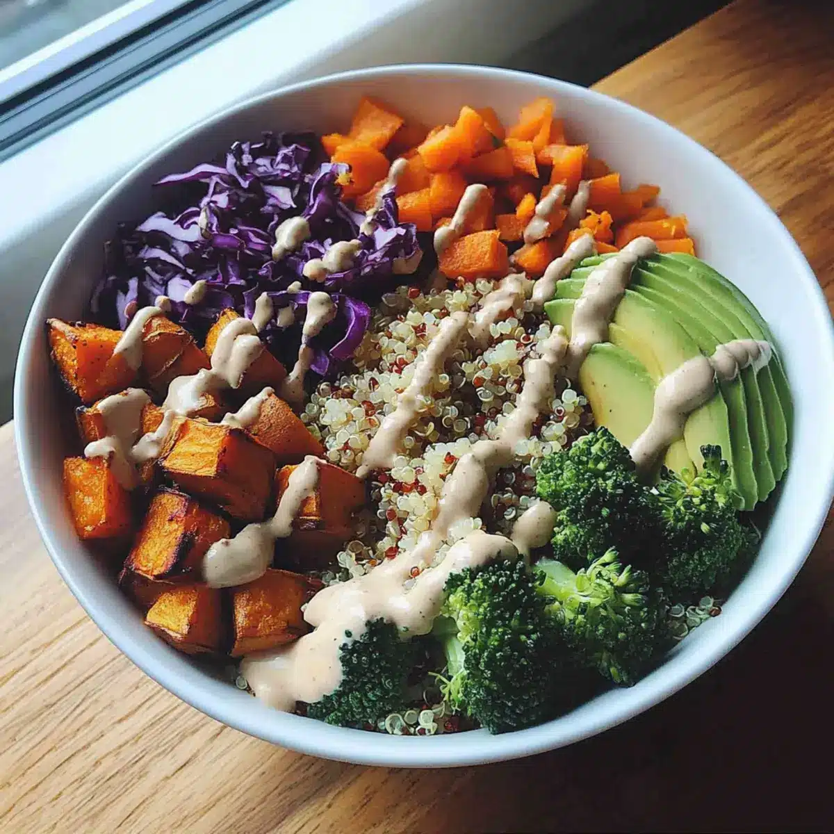 Easy Vegan Buddha Bowl with Creamy Tahini Magic